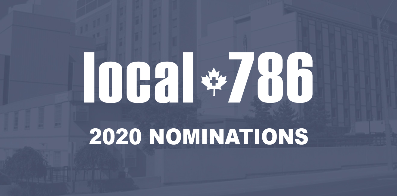 Nominations 2020 – CUPE Local 786