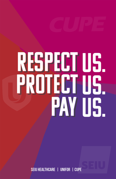 Respect Us, Protect Us, Pay Us Launch – CUPE Local 786